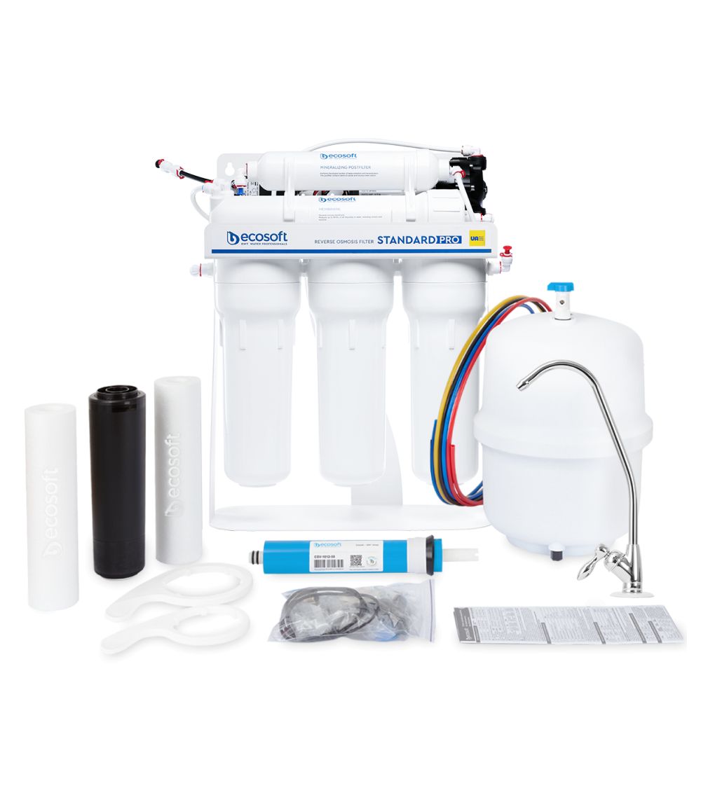 Ecosoft Standard PRO Osmoso Filtras su Mineralizacija ir Pompa