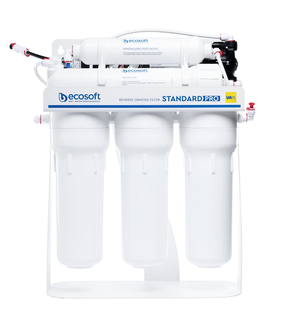 Ecosoft Standard PRO Osmoso Filtras su Mineralizacija ir Pompa