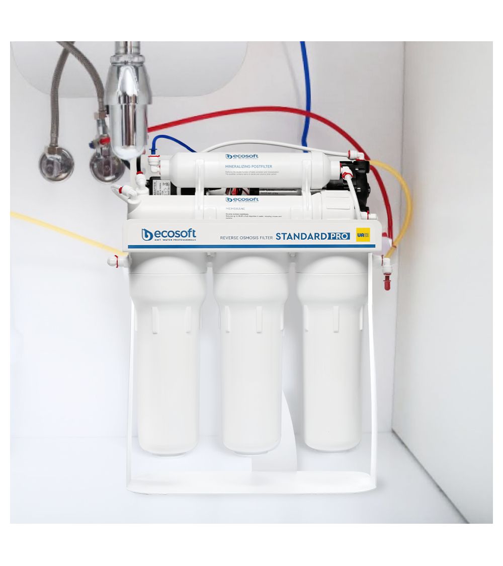 Ecosoft Standard PRO Osmoso Filtras su Mineralizacija ir Pompa